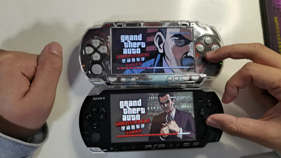 psp1000和psp3000画质比较
