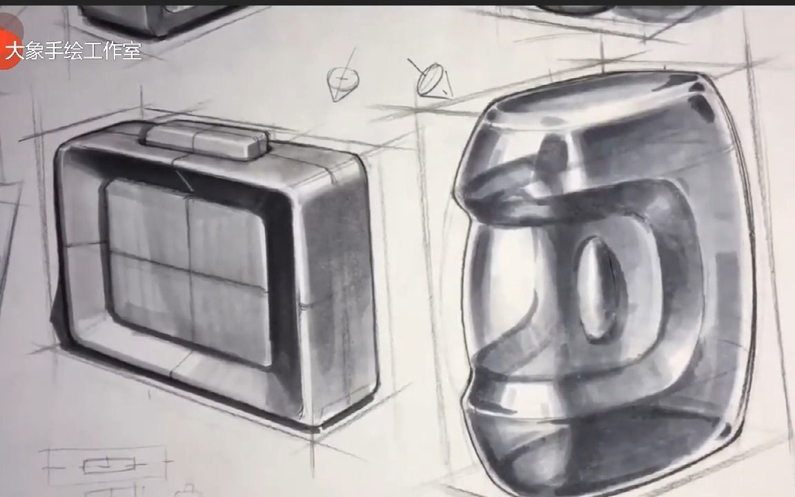 手绘设计表现第五课 (下)