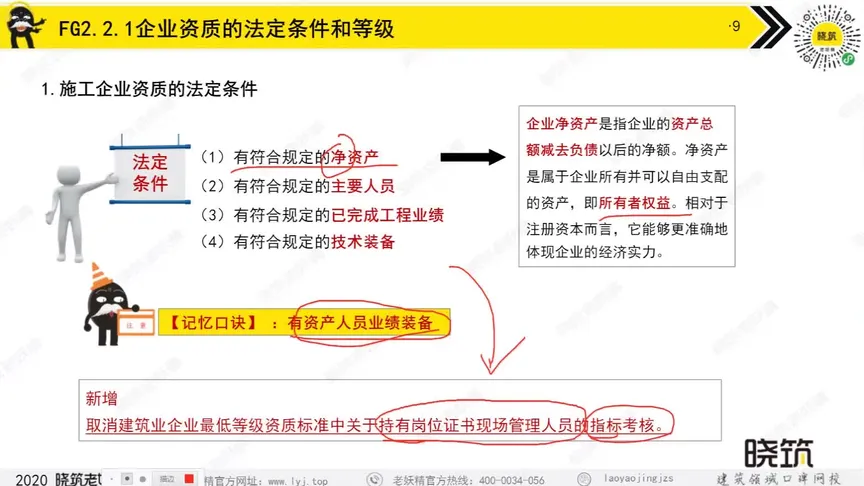 【一级建造师】申请领取安全生产许可证的条件(三)