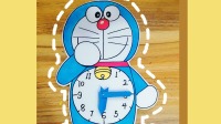 治愈系哆啦A梦钟表,完整版绘制过程,爱动手的小盆友点这里