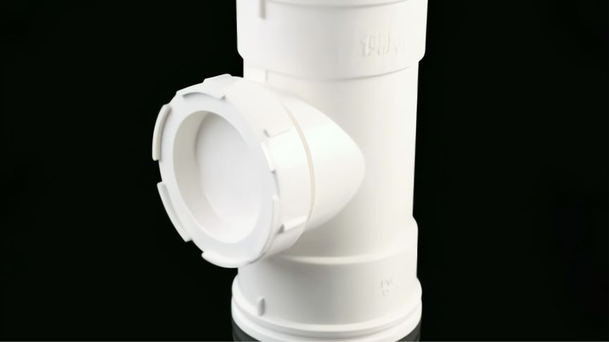 PVC顺水三通河北PVC管件规格型号齐全