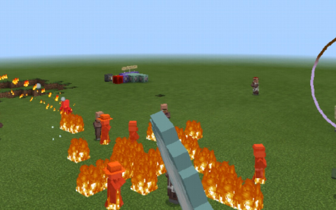 我的世界指令:真·火球术