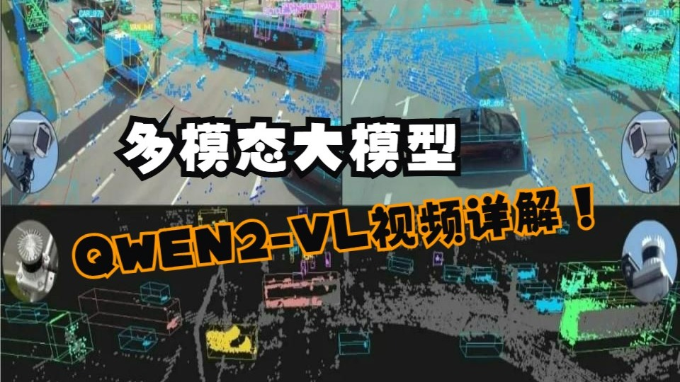 多模态大模型QWEN2-VL视频详解!