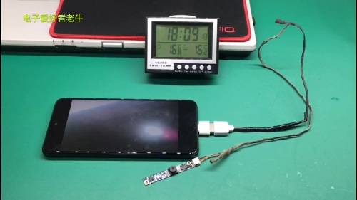 废旧笔记本内置摄像头再利用改USB接口可以连接手机和电脑