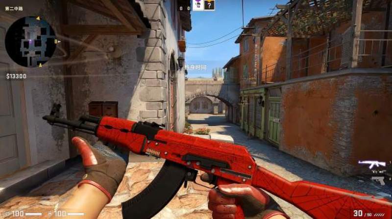 CSGO:深红之网Ak47,这皮肤要出了怕不是价格有点贵