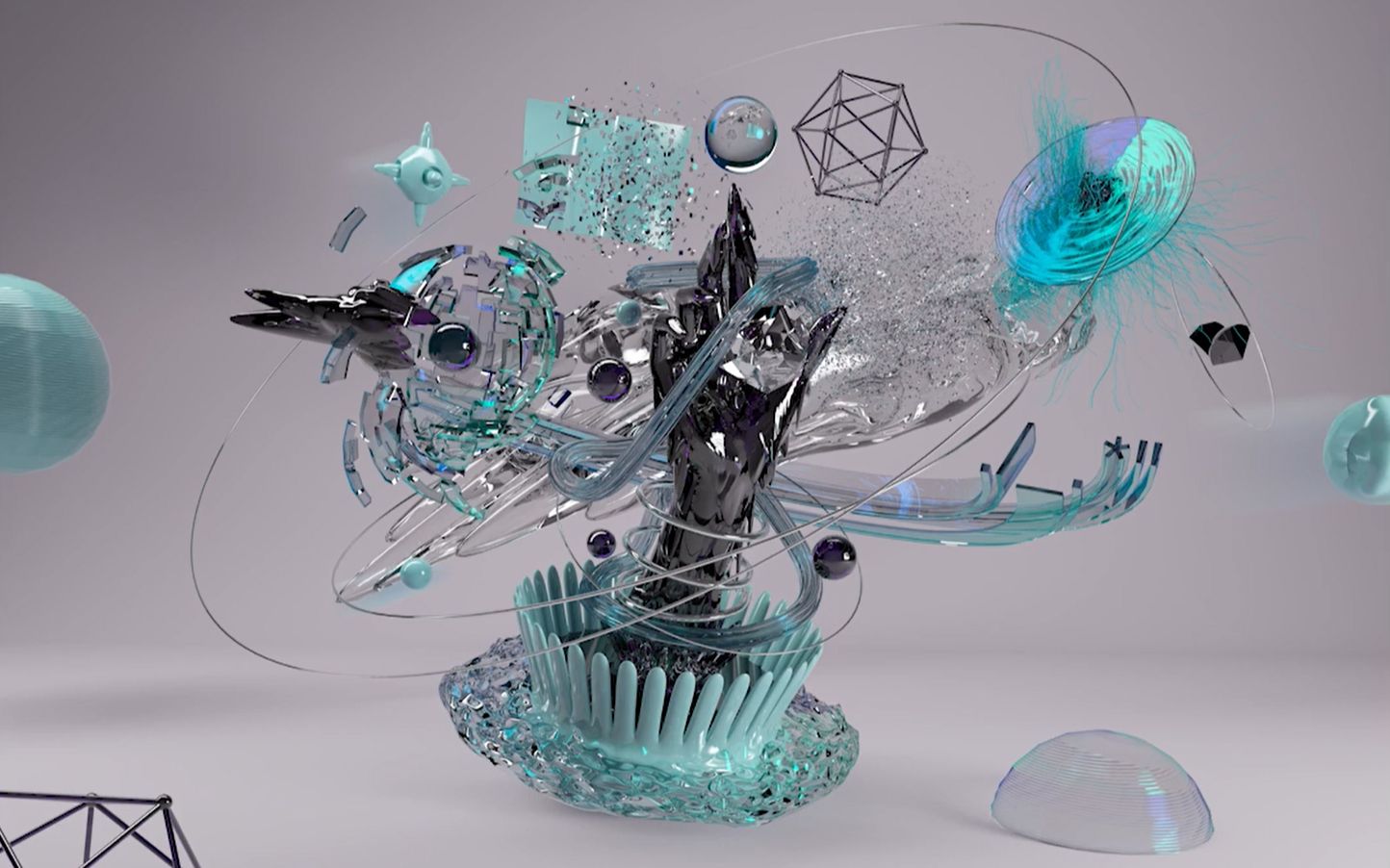 在Cinema4D中进行创建 - 3d场景建模渲染教程