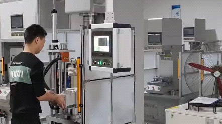 新能源电机转子入轴伺服压力机