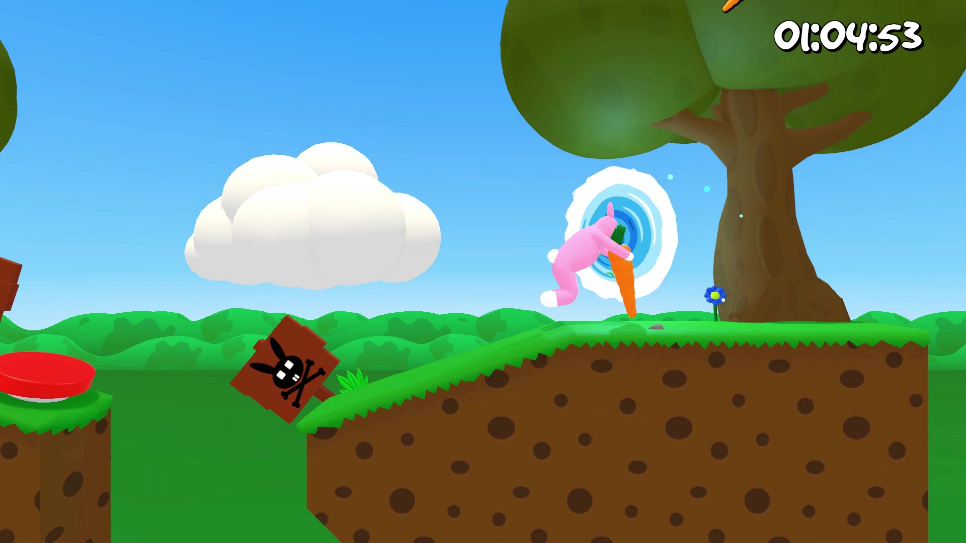 《疯狂兔子人》这个萝卜太皮了,找到它了还想跑!