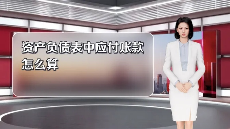 资产负债表中应付账款怎么算