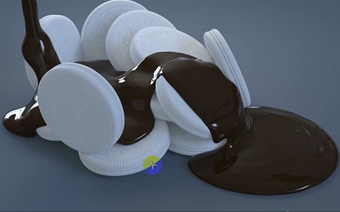 【七喜影视后期】如何用C4D建模奥利奥饼干