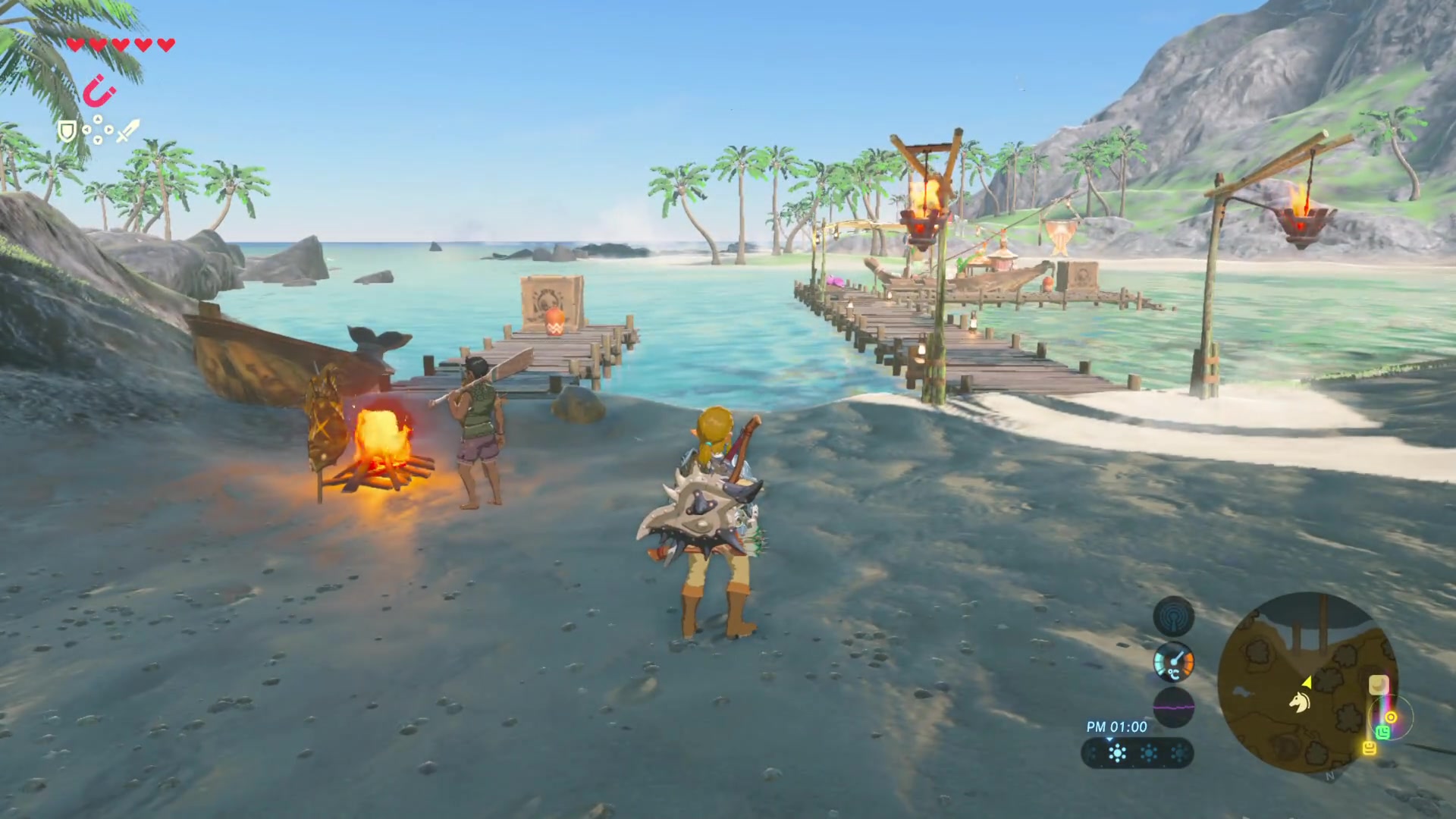 塞尔达传说:荒野之息 part12 不务正业解说视频 我的剑呢?