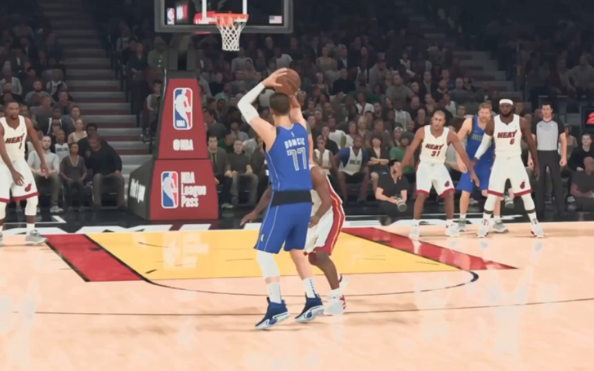 2k22东契奇真实投篮动作修改
