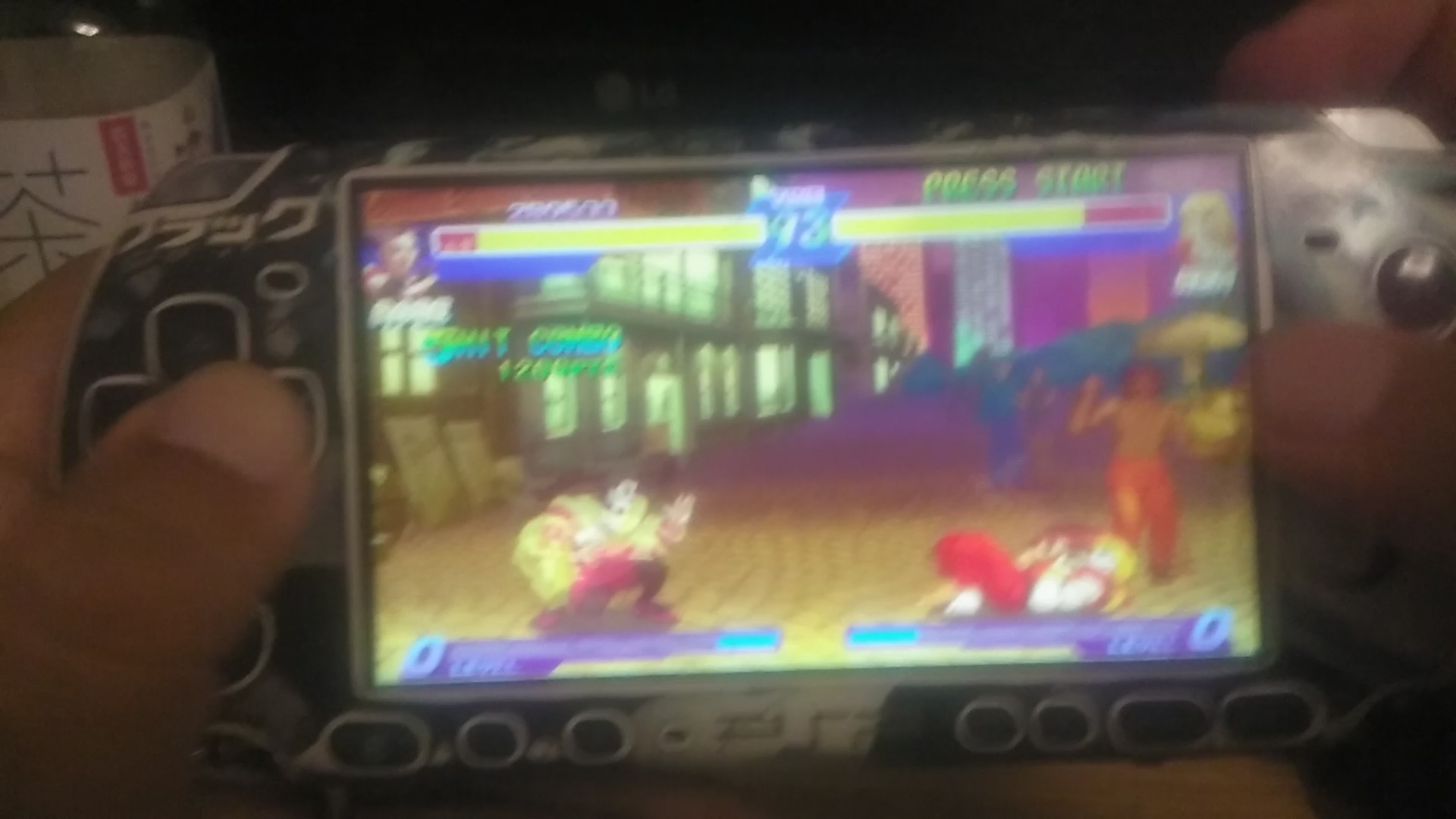【PSP3000】用玩了11年之久且接近报废的PSP3000畅玩CPS1转换...