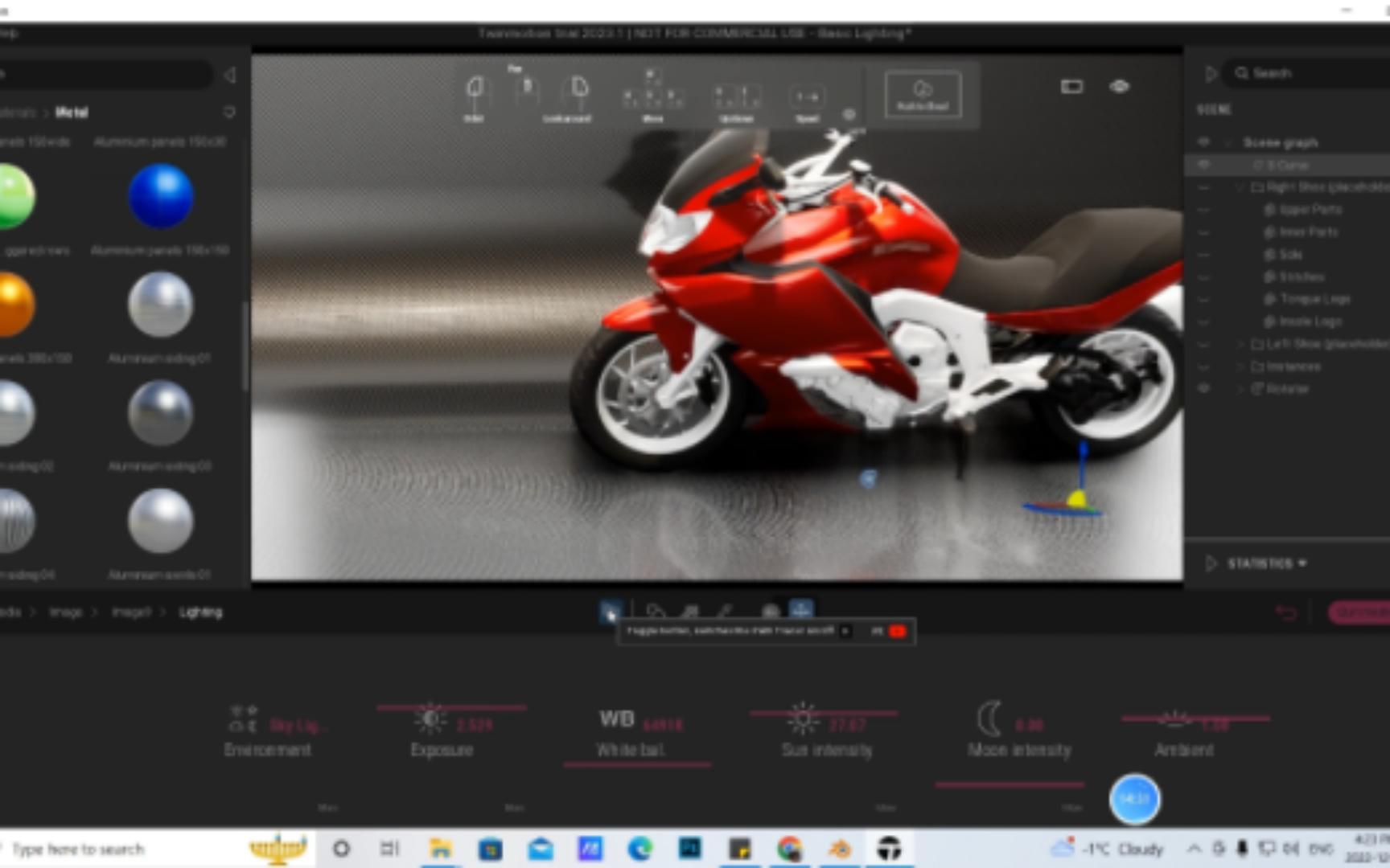 Epic game 虚幻引擎twinmotion 中文教程初学者教程8:车模展示教程