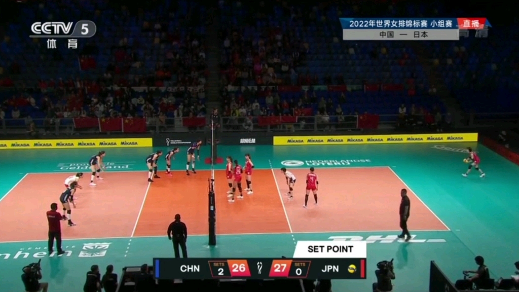 ...世锦赛】中国女排挽救多个局点29:27拿下第三局!大比分3:0战胜日本队