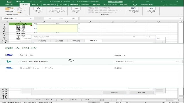 Excel标注中插入图片.