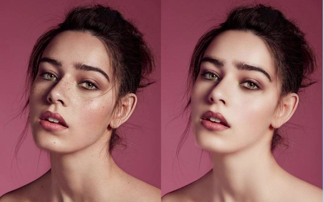 优漫动游ps教程|ps快速去掉脸上斑点,教你一个简单的方法!