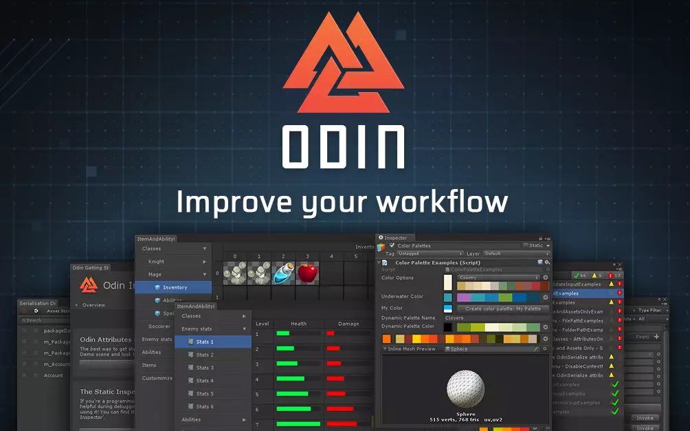 unity的编辑器拓展神器Odin Inspector