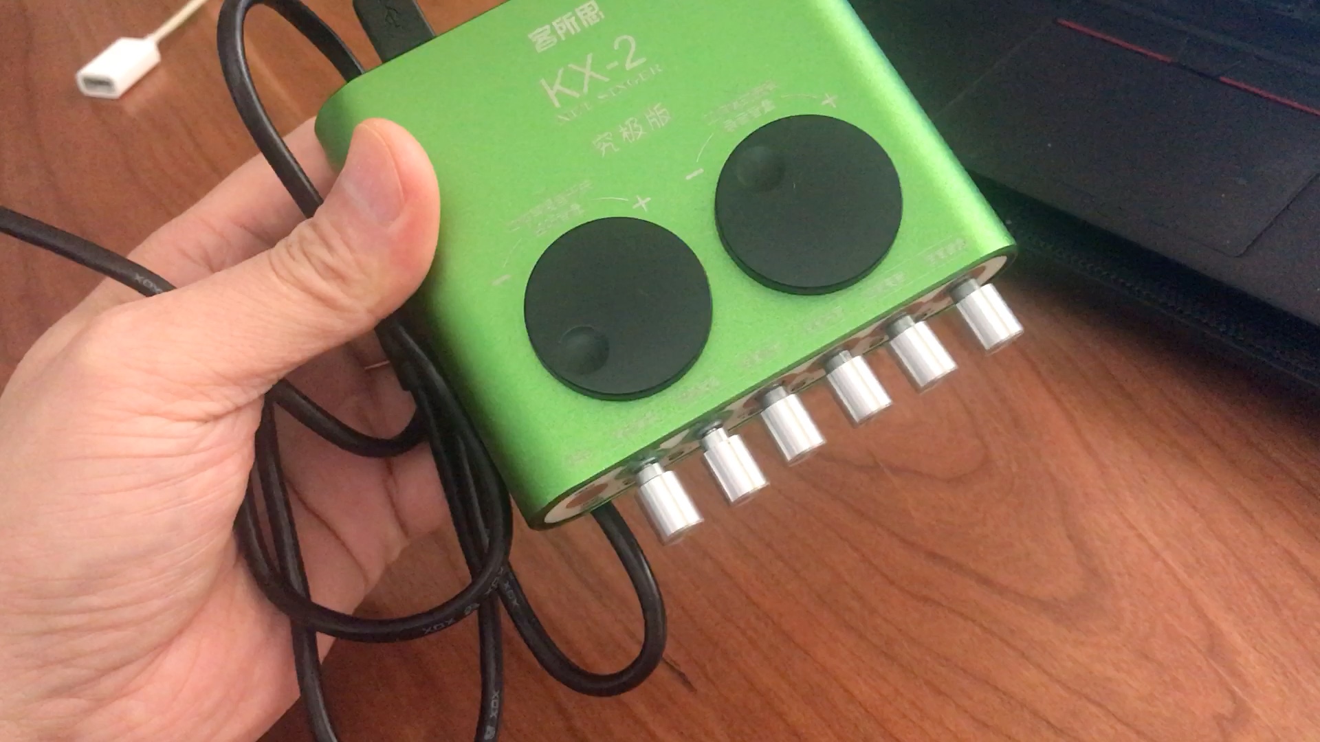 客所思KX-2声卡居然能当电脑外置声卡的直播转换器,无底噪且音质...
