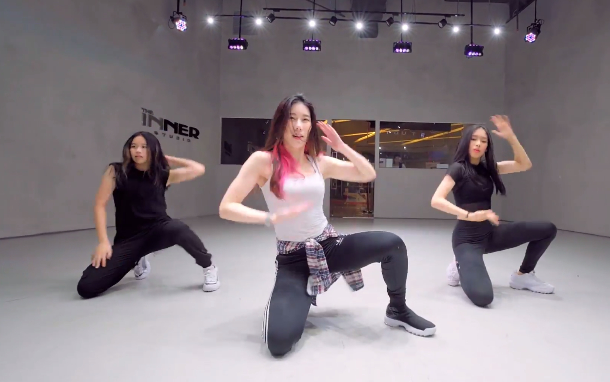 泰国美女 Inner 舞蹈翻跳 GOT U《U GOT IT》练习室