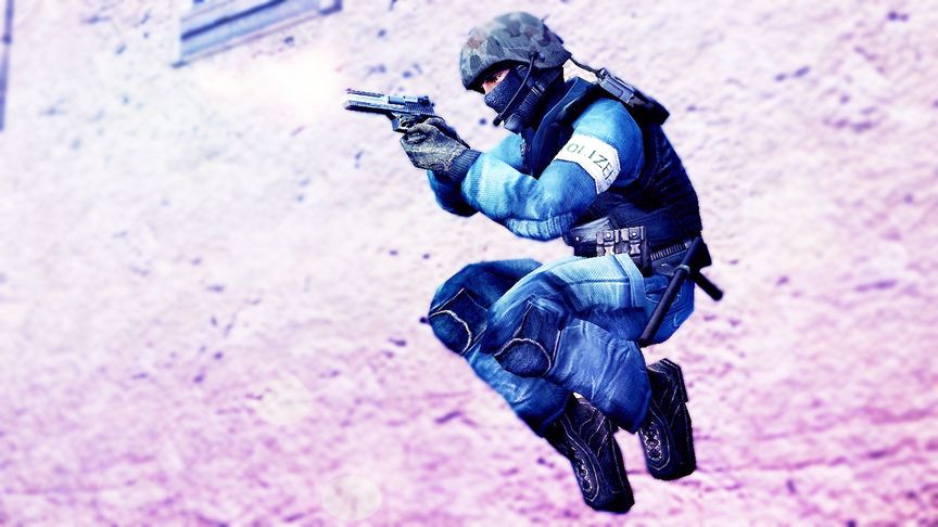 CSGO能跳这动作的大手 估计连大地球都匹配不到
