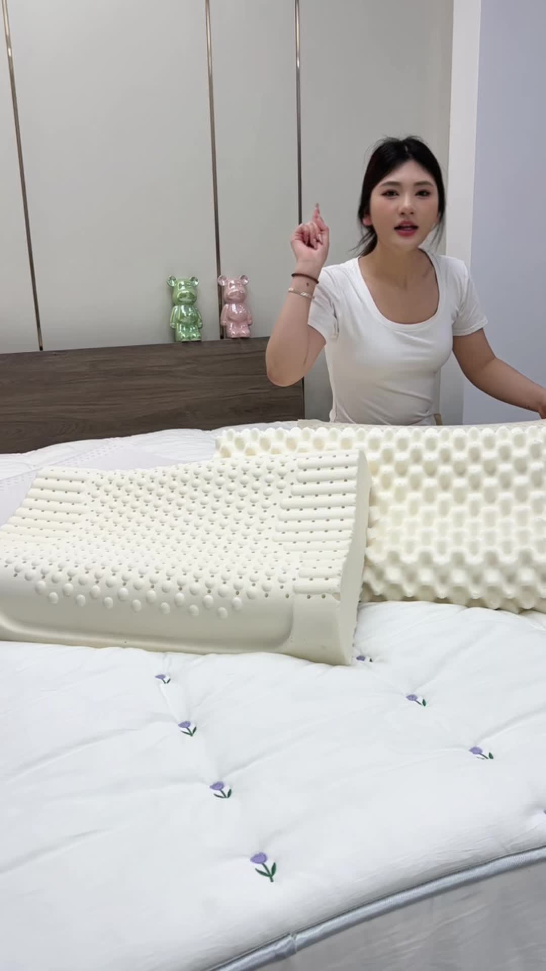 这不是#记忆枕 这不是#海绵枕头 这是天然的像树汁水蒸出来的#乳胶...