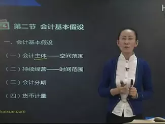 2013会计基础会计从业资格考试第2课 标清1-B