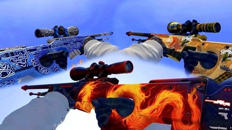 CSGO：颜值最高的三把AWP，大伙觉得那一把比较好看