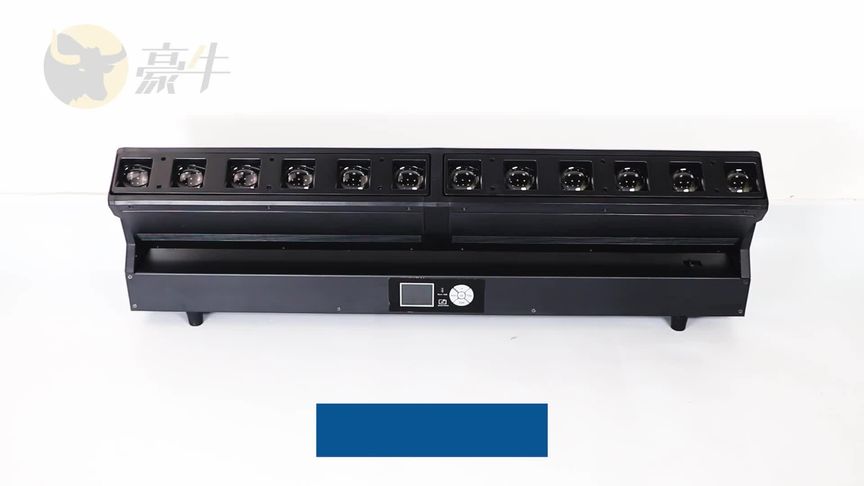 舞台 12x40w led变焦移动头灯产品视频