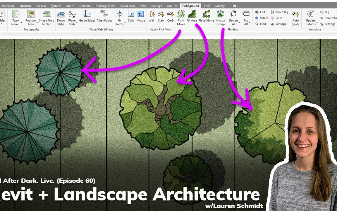 从景观设计师的角度在 Revit 中进行场地建模