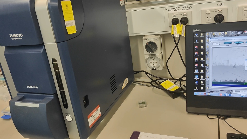 (节选)使用SEM的EDS功能观测超导体微观结构和元素成分组成