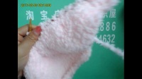 【阿娴编织】珊瑚绒毛衣袖子编织视频