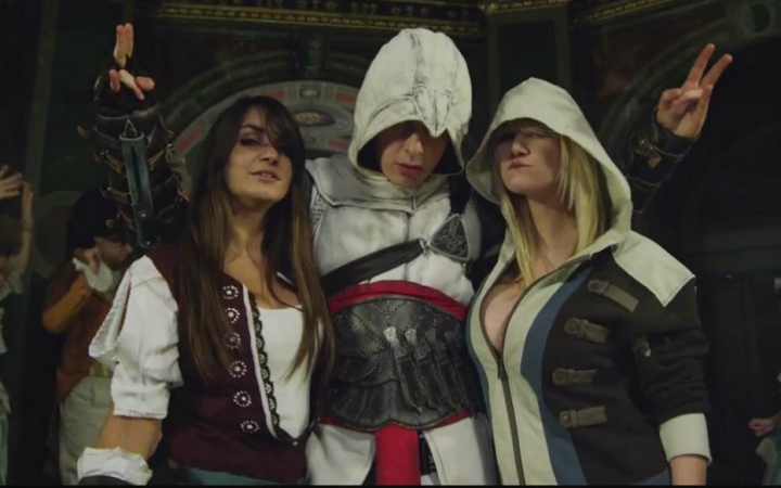 【刺客信条x法国小哥Norman】历代刺客大集合!育碧官方MV——《...