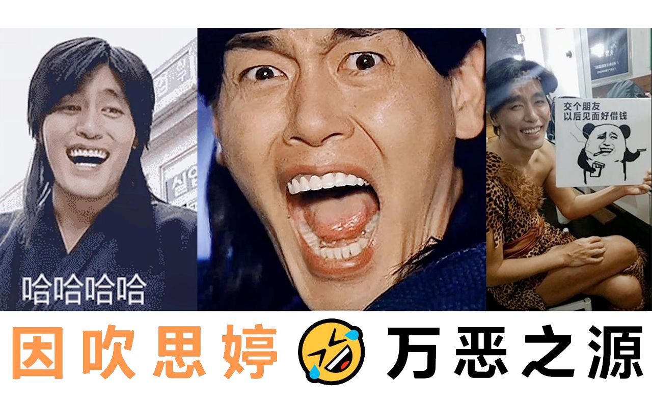 【喜剧名场面系列2】因吹思婷万恶之源被做成各种表情的这个大笑...