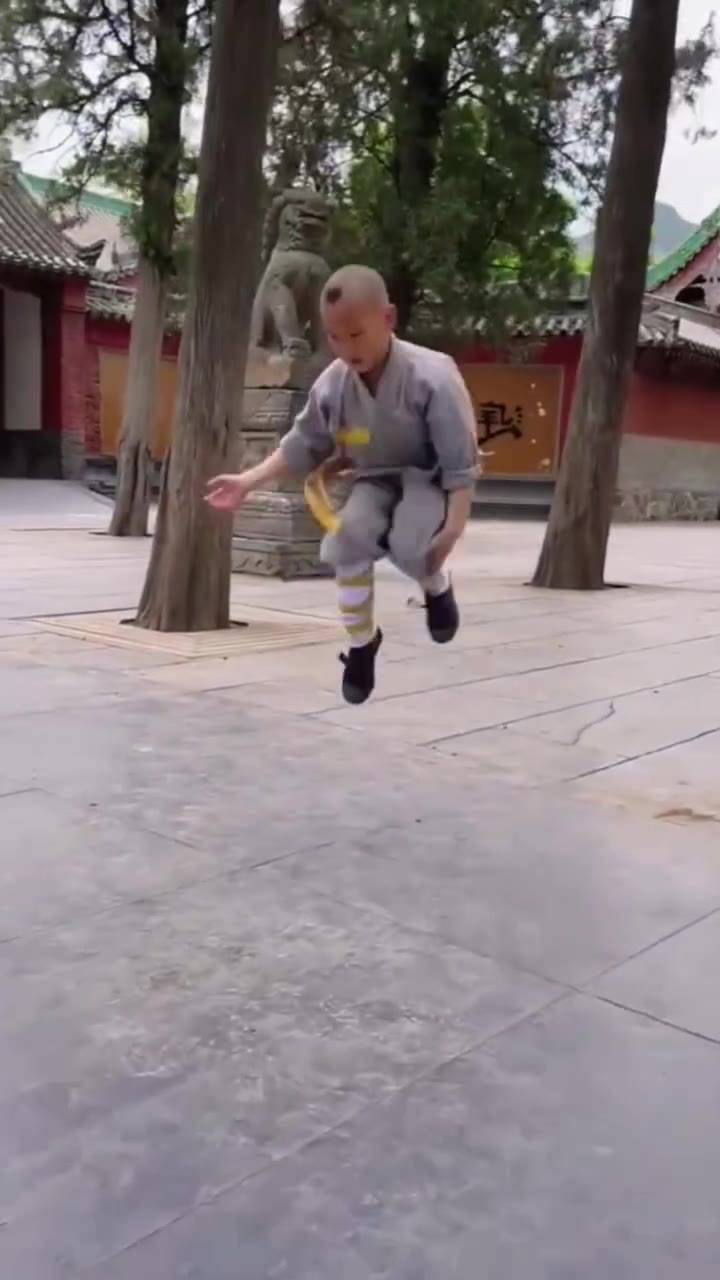 现代视角下的传统武术。