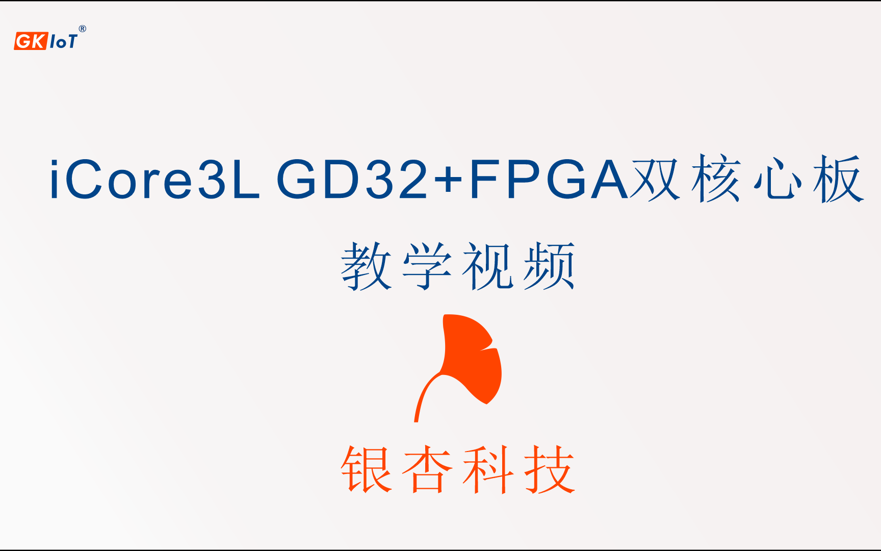 银杏科技GD32H450-Hqfpga-iCore3L-ARM-FPGA双核心开发板实验...
