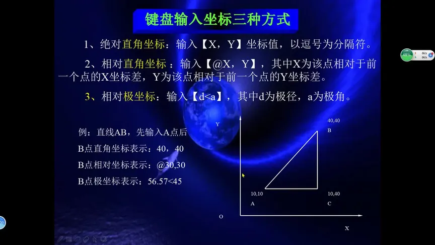 [CAD\CAXA]带你学会CAD中用点坐标画图
