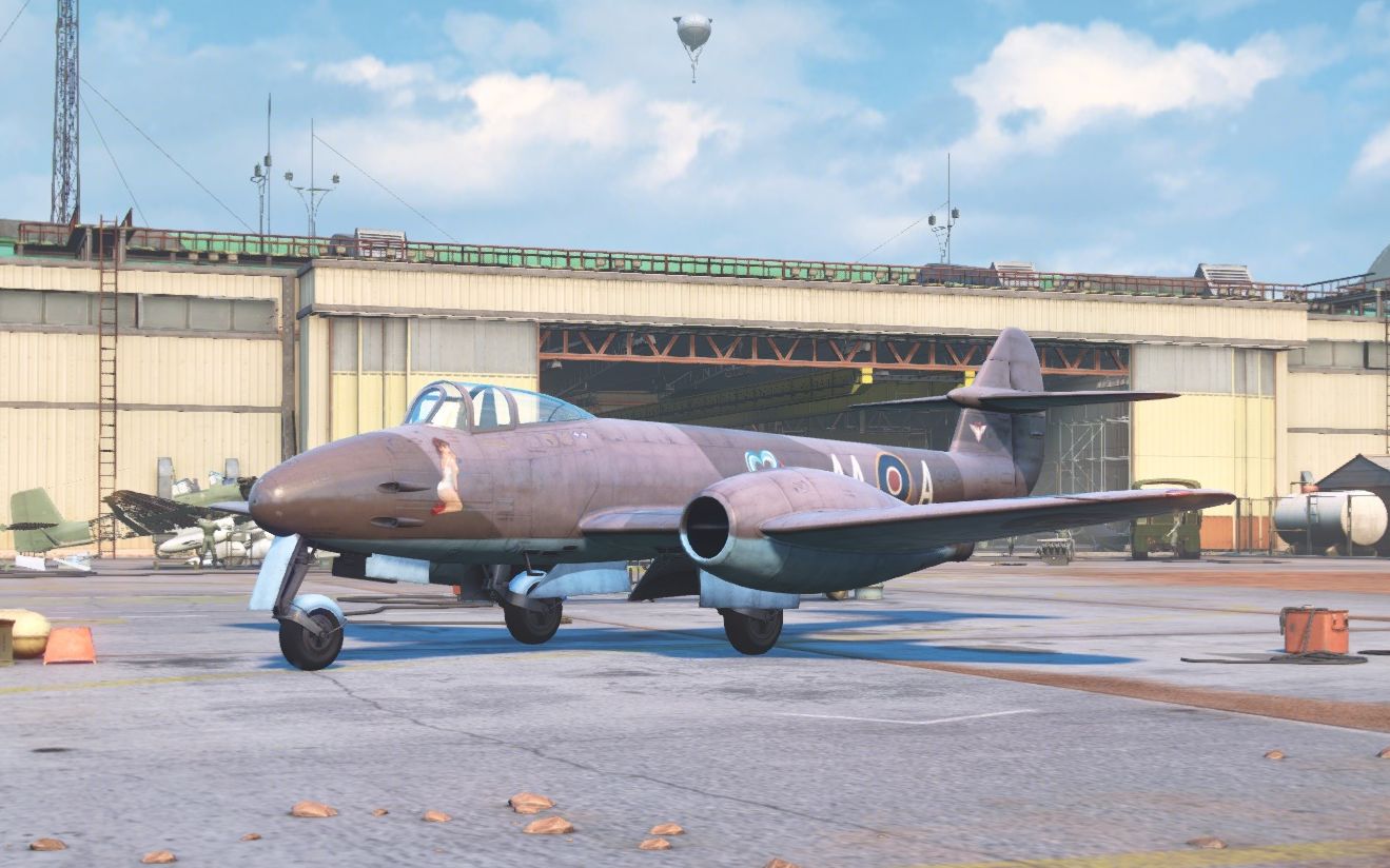 ...英国 Meteor I 这个级别的喷气式很少 机动性差 像多用途战机一样使用...