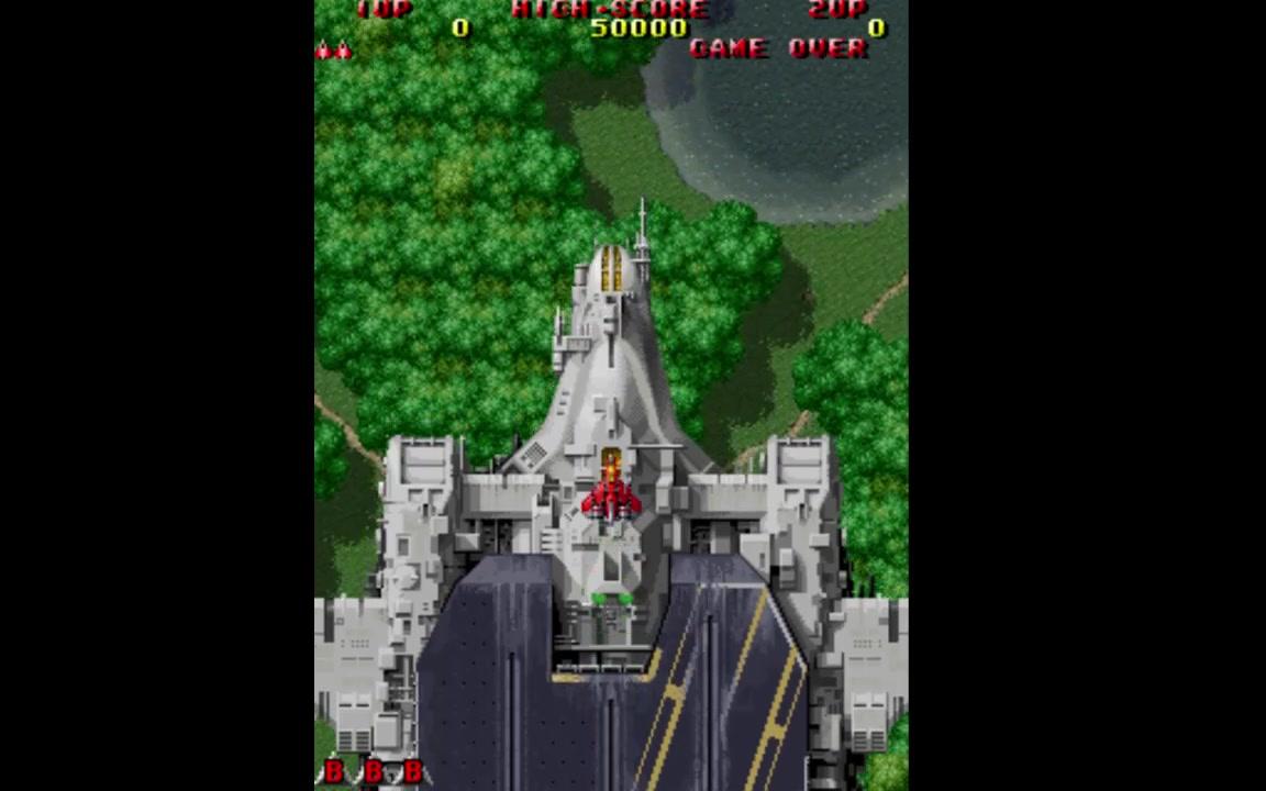 〖祝诞生25周年!〗街机STG《雷电II》日版一币二周通关录像