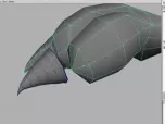 maya恐龙建模教学04