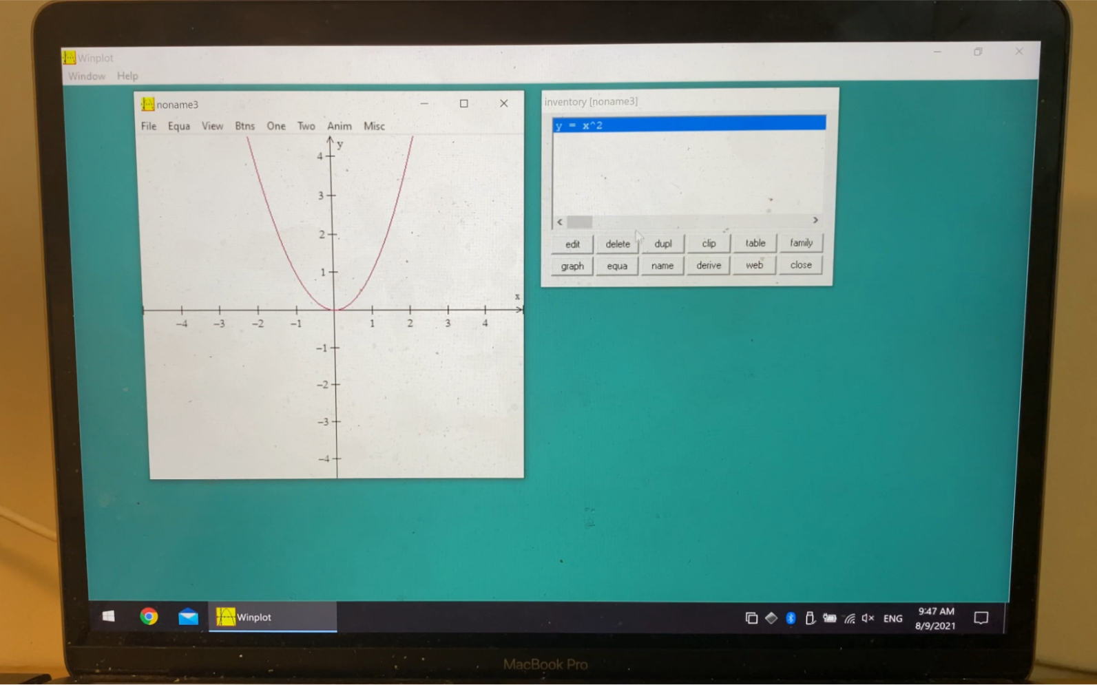 强大的winplot显示函数图像软件
