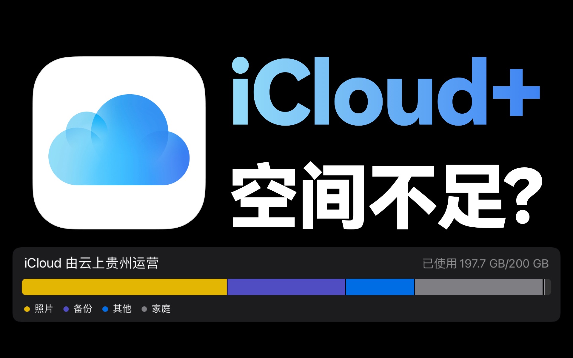 如何科学清理iCloud储存空间?| 含白嫖4个月50GB iCloud空间
