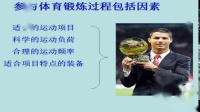 制定并实施科学合理的锻炼计划-高中体育优质课(2019)