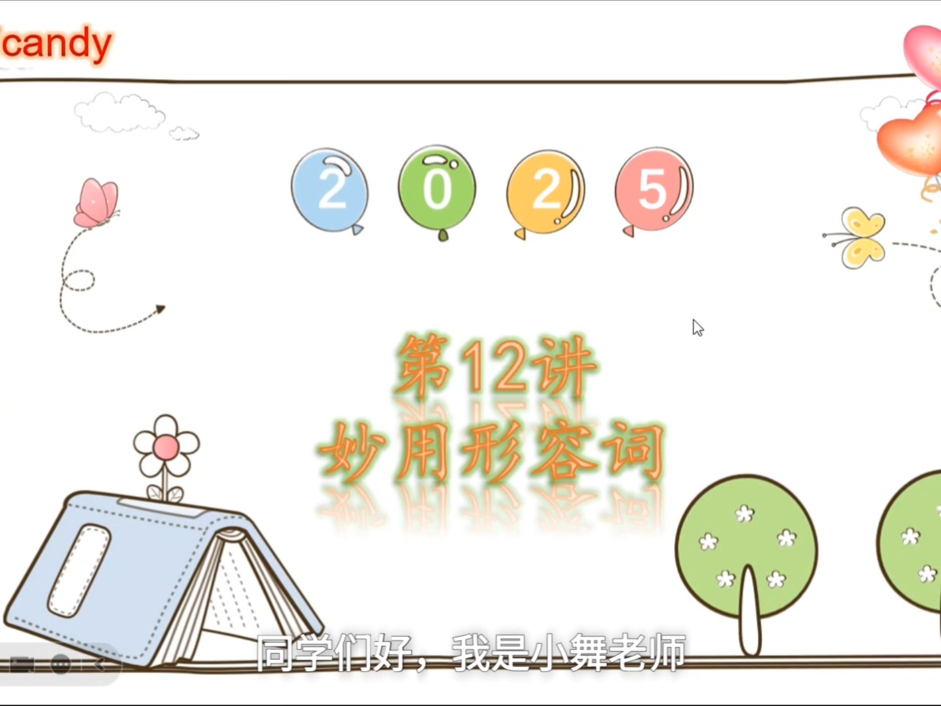 二年级语文句子专项第12讲——妙用形容词