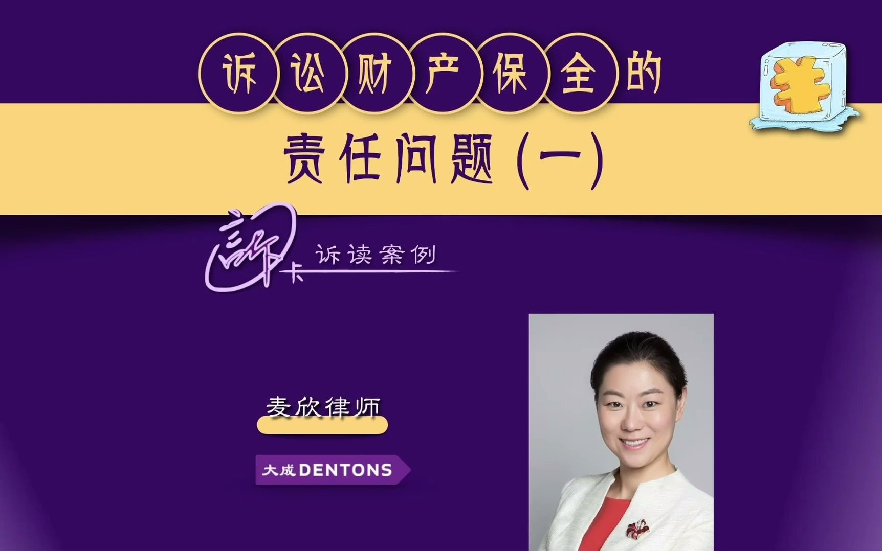 【麦欣律师】 诉讼财产保全的责任问题(一)(2023.02)