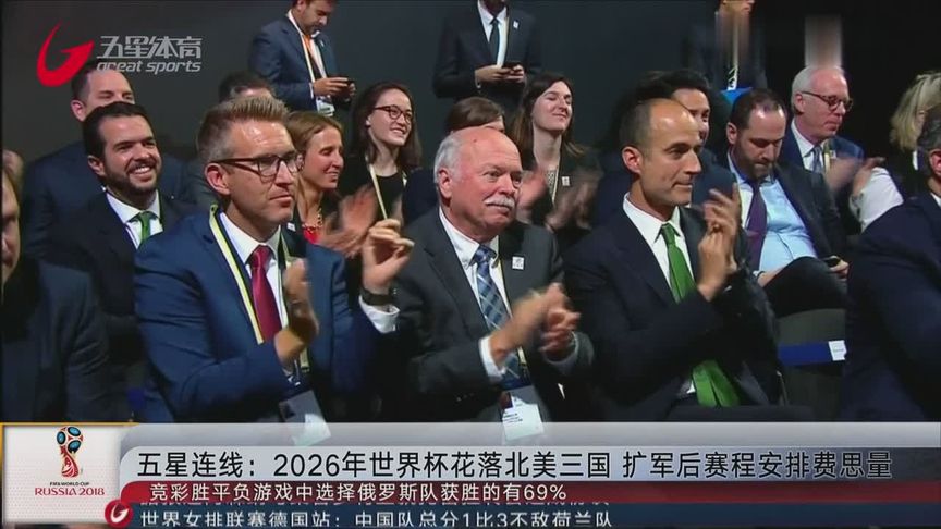 五星连线:2026年世界杯花落北美三国 扩军后赛程安排费思量