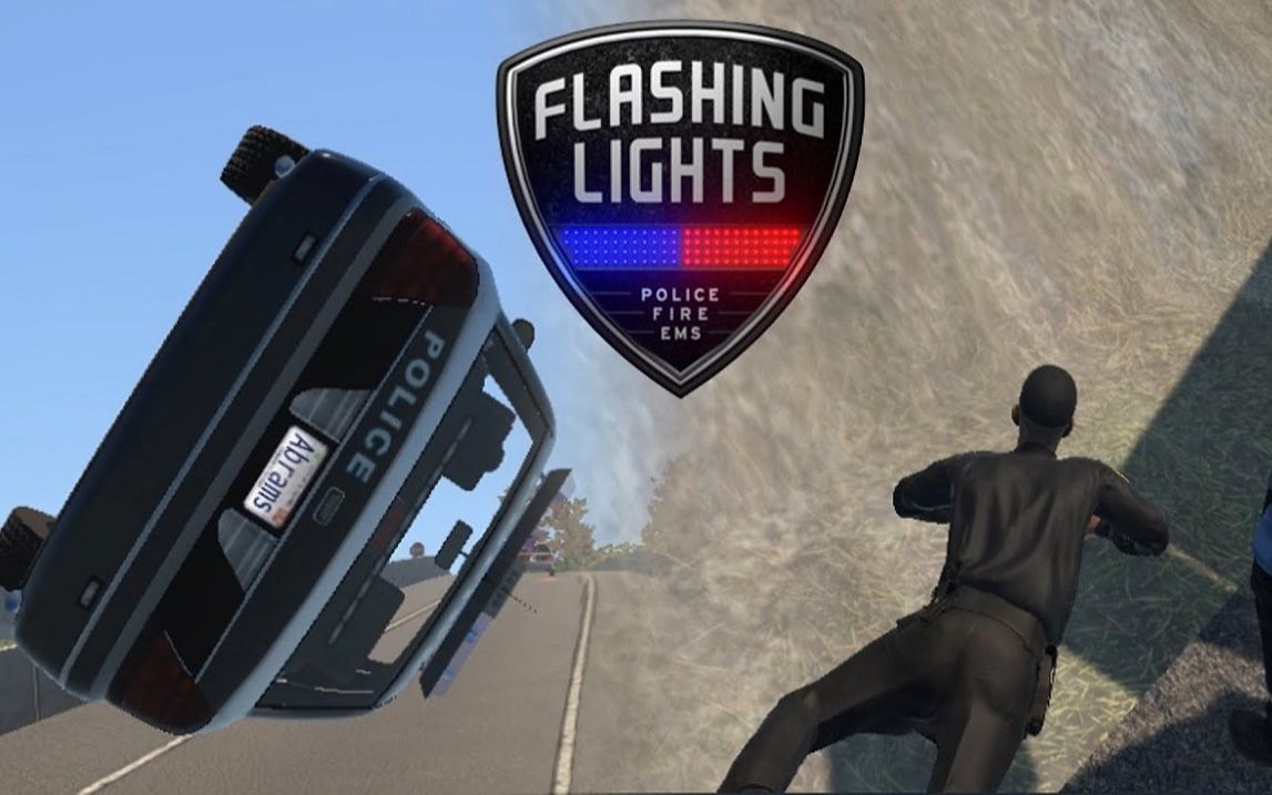BesJoeKampo - Flashing Lights #3 - 警车又喷飞.被犯人打死 !