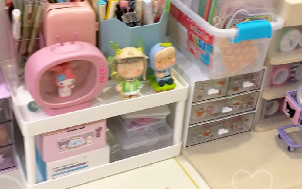 沉浸式收纳|和我一起整理书桌吧～