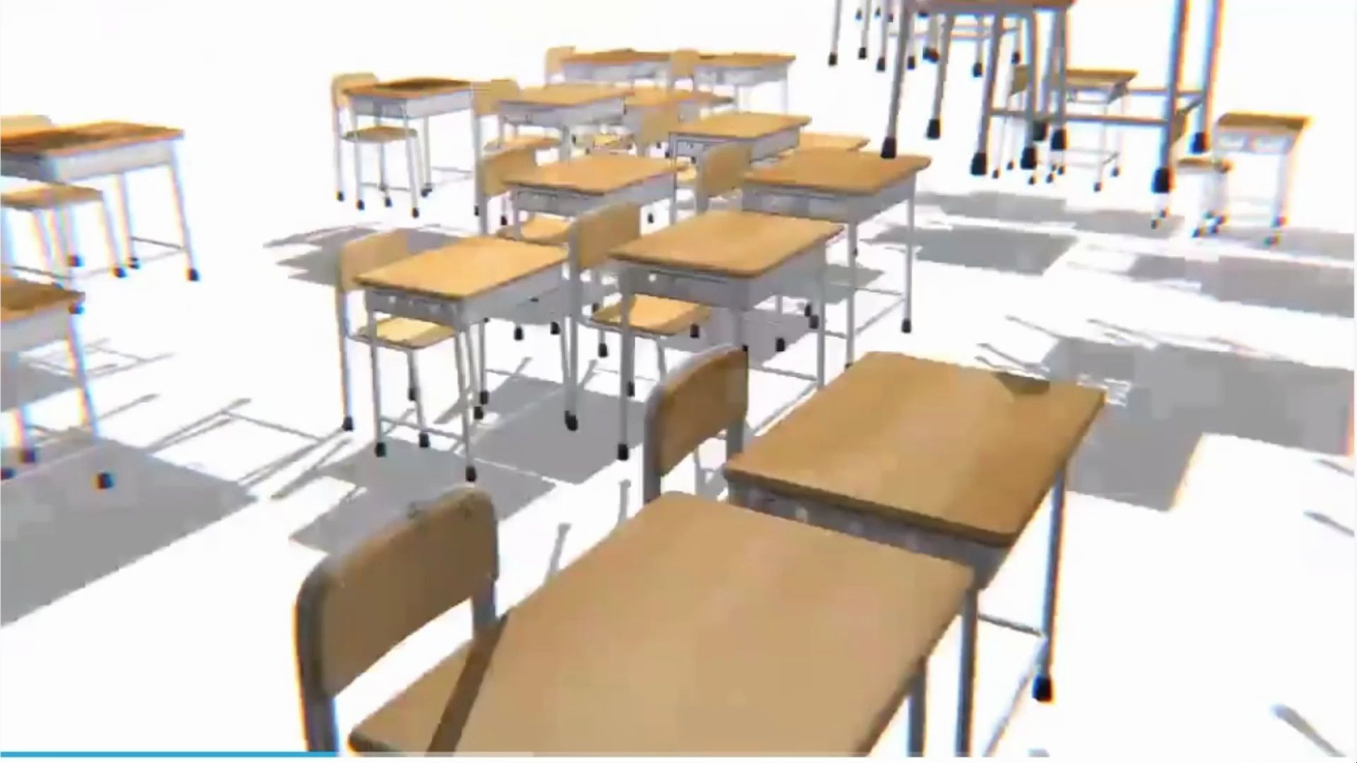 【AE教程】经典MAD教室桌椅飞升效果