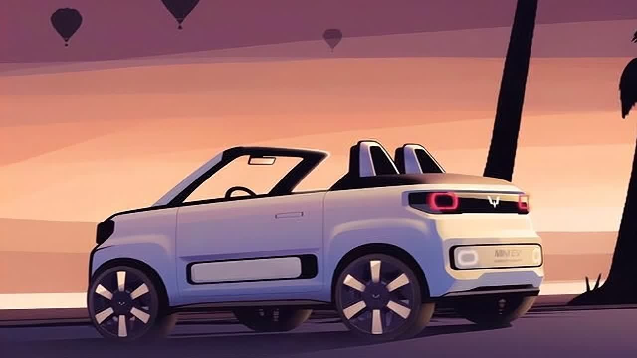 敞篷版五菱宏光MINI现身!售价2.88万起,伤害性不大,侮辱性极高